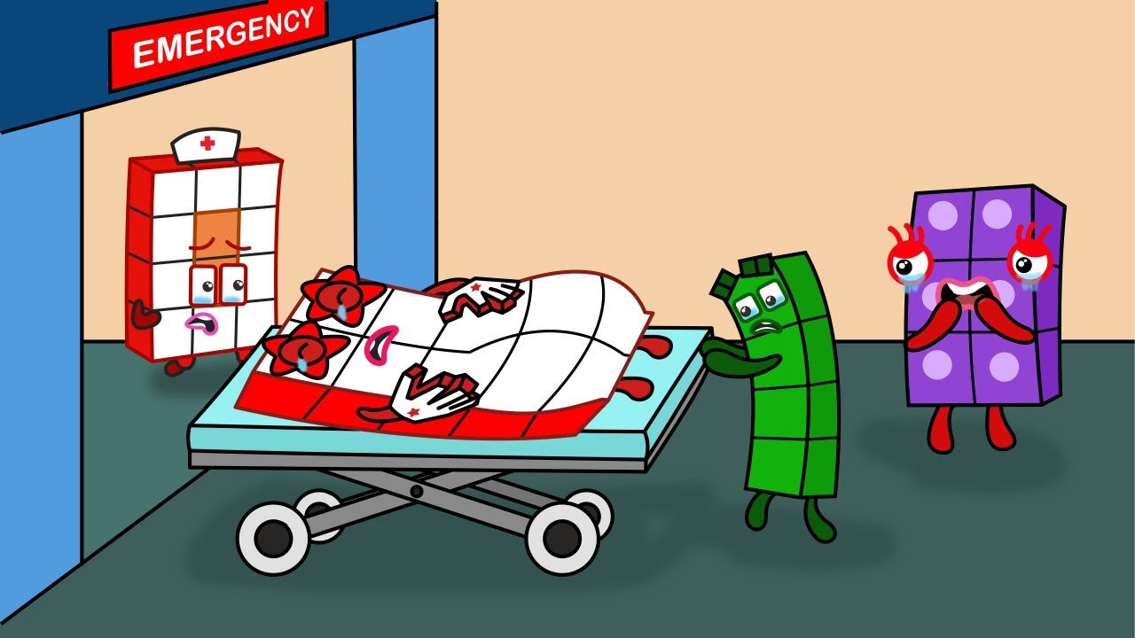 OMG! Numberblocks 10 Must Go to Emergency Room - Numberblocks fanmade ...