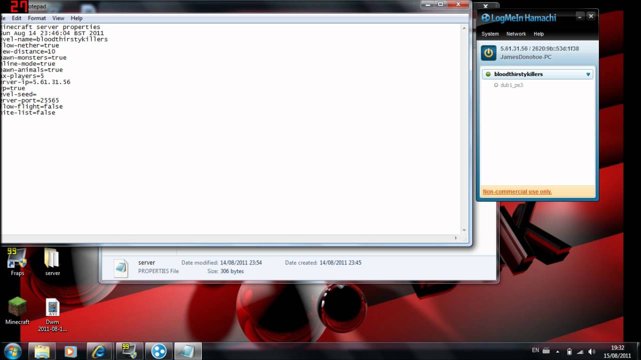 How to create a private minecraft beta server - YouTube