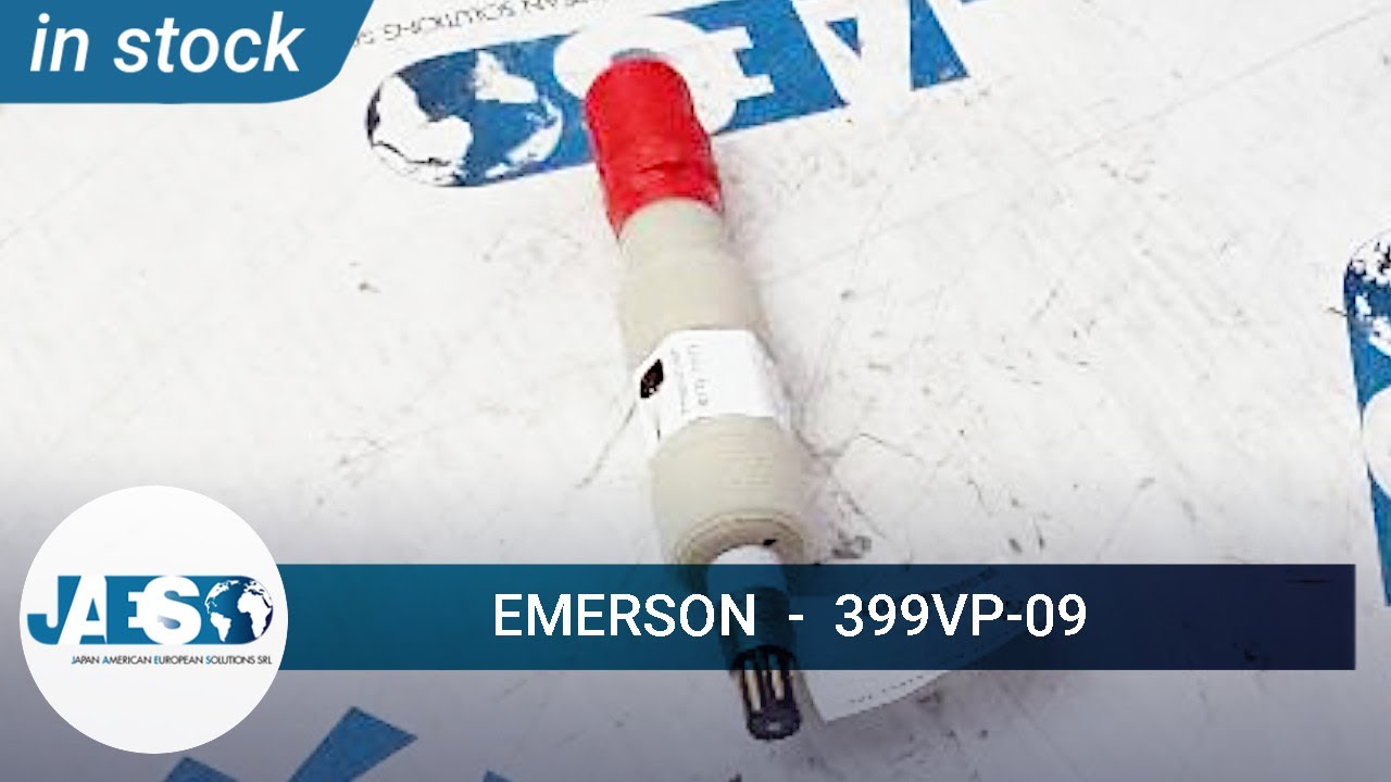 EMERSON 399VP-09 (IN STOCK) PH/ORP SENSOR 399VP-09 - Sensore - YouTube