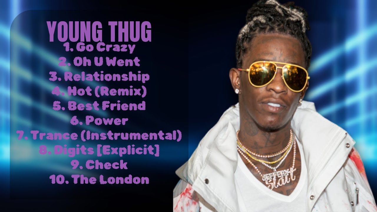 Young Thug-Hits that defined 2024-High-Ranking Tracks Compilation-Hip ...