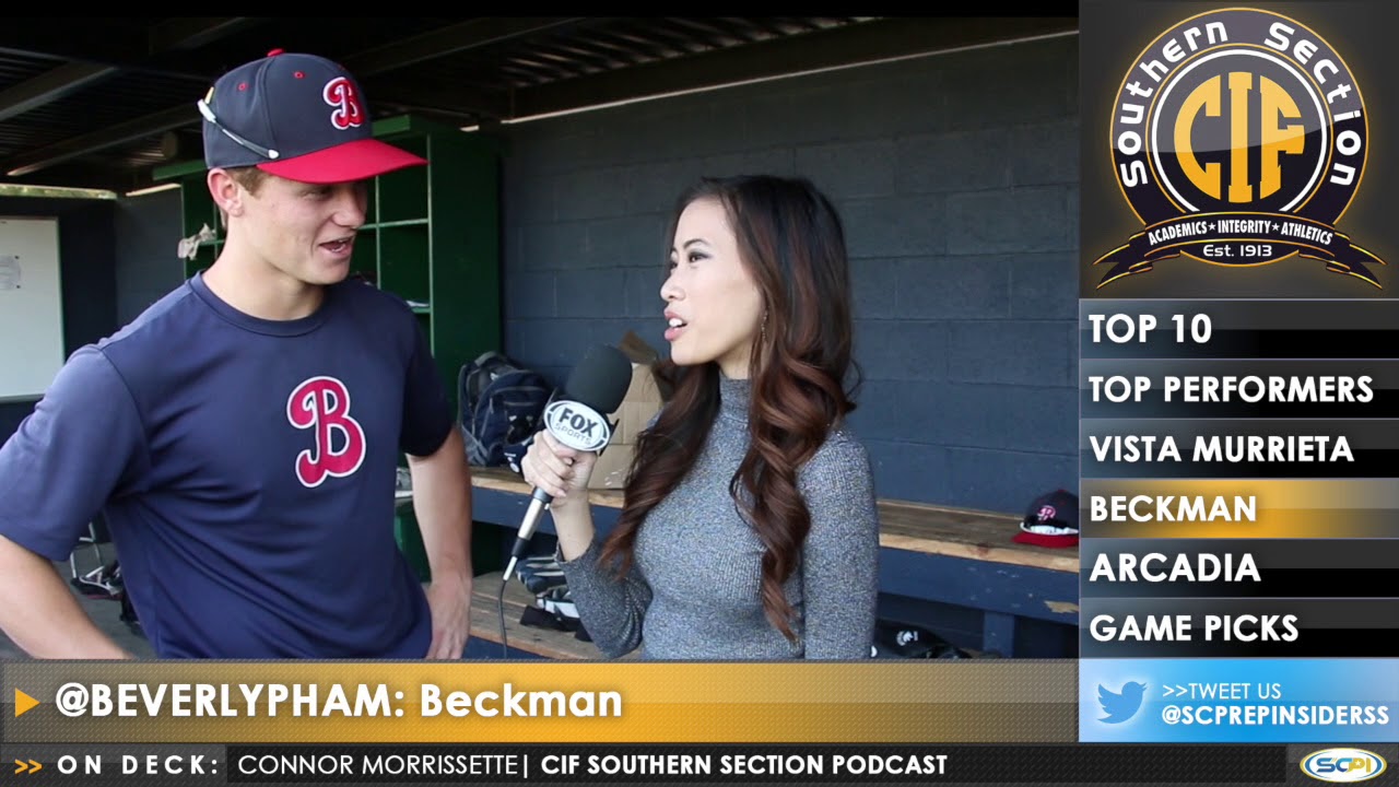 CIF-SS Baseball Podcast | April 4, 2019 | Vista Murrieta, Beckman ...