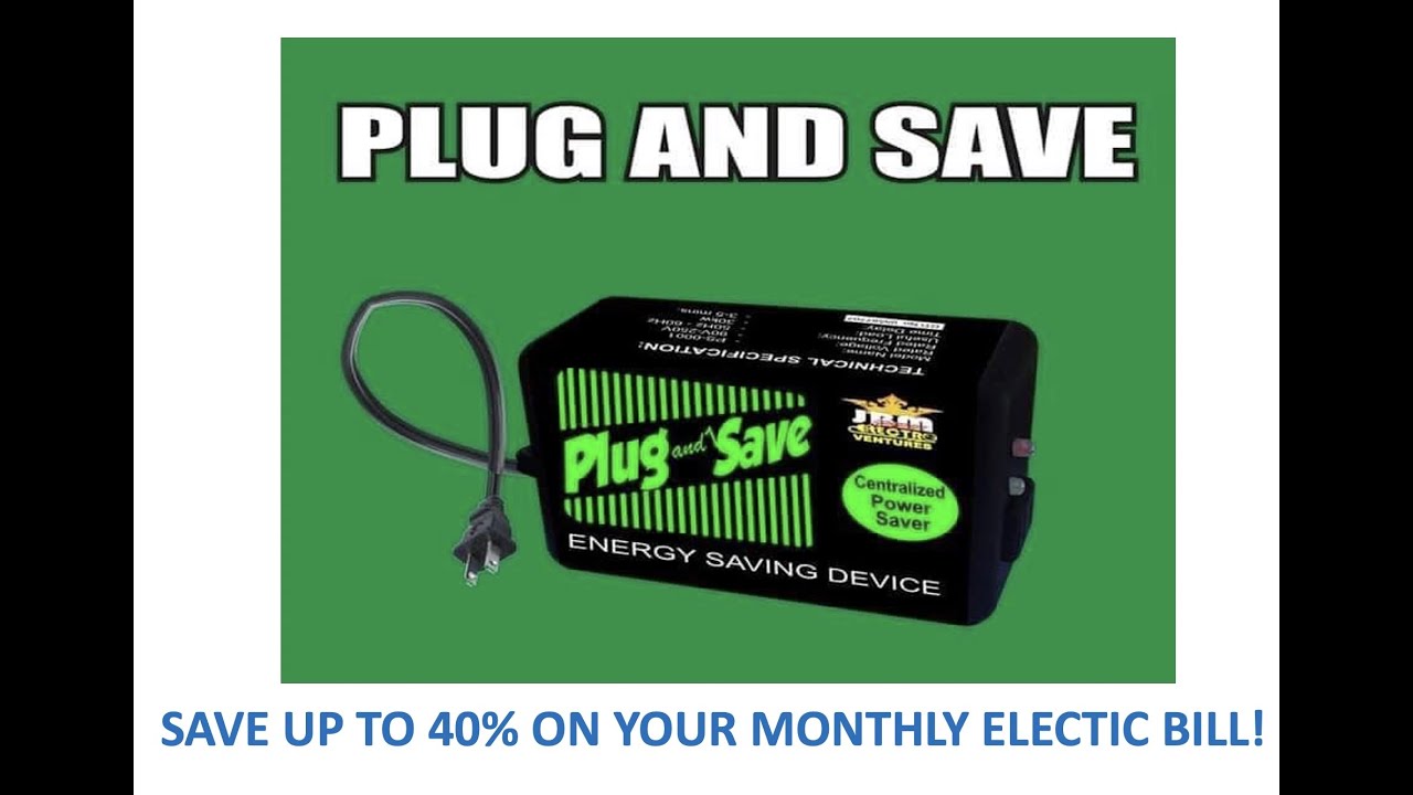 Plug and Save Energy Saving Device Demo - YouTube