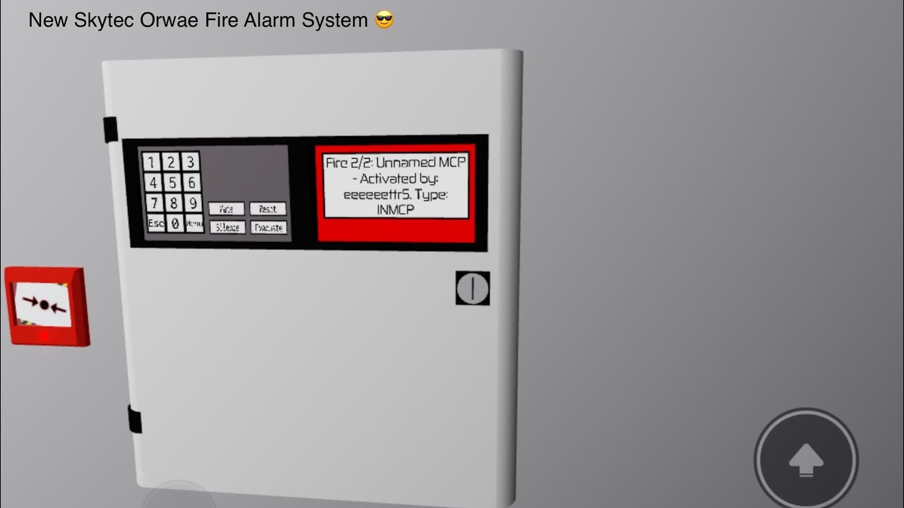 Roblox Testing New Orwae Fire Alarms At Teknikk HQ - YouTube