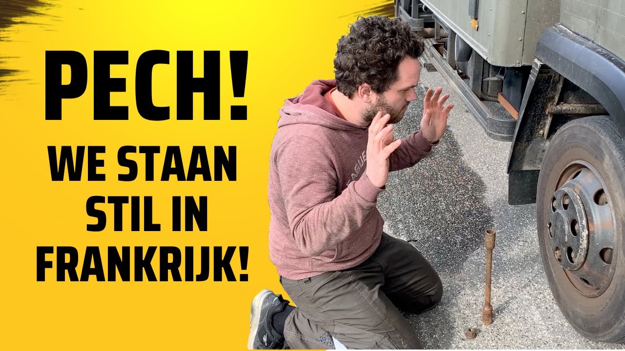 We hebben weer PECH! | We staan stil en de plannen moeten veranderen ...
