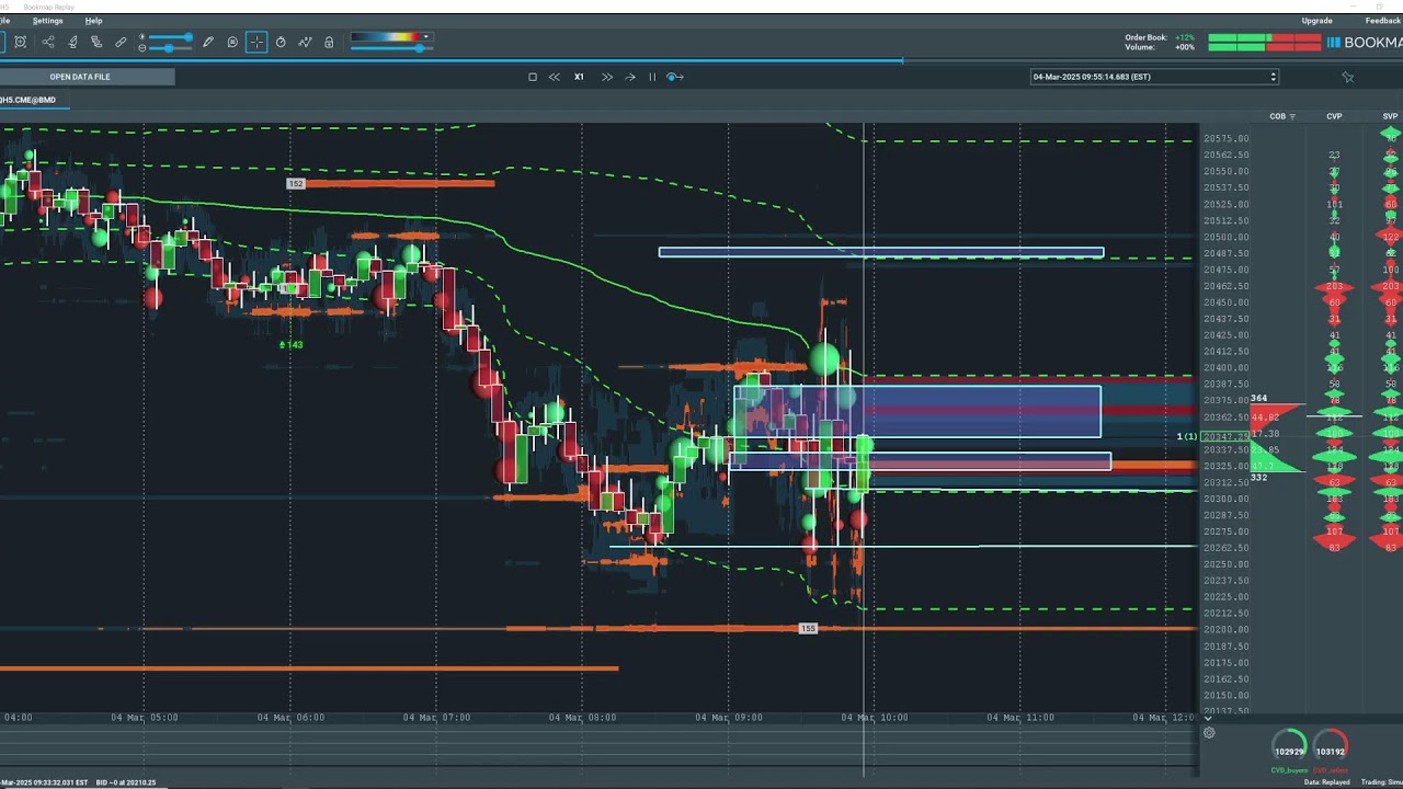 Replay NQ Futures with Bookmap March 4 2025 #live #nq #futurestrading ...