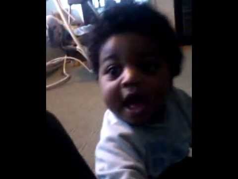 How to get your baby to say Daddy! - YouTube
