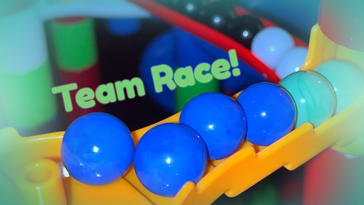 First Team to Finish ALL FOUR MARBLES is the WINNER - YouTube