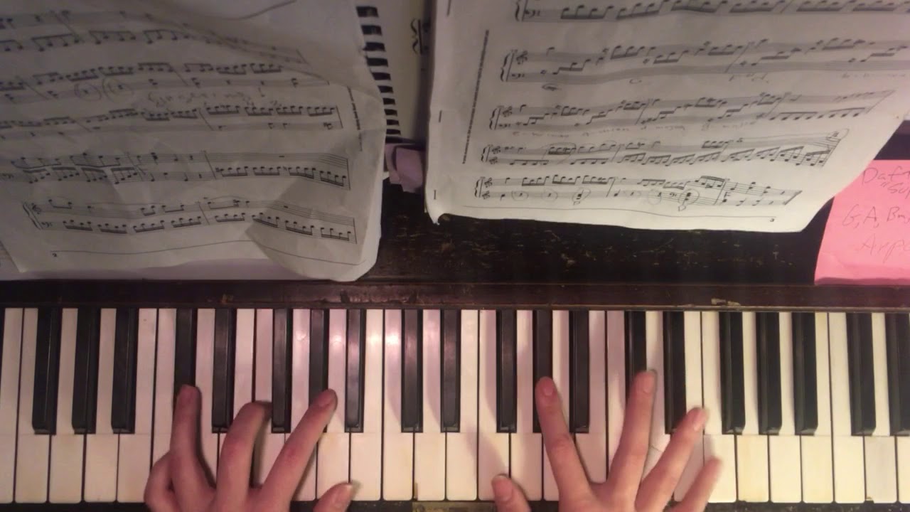 "Water Curses" - Animal Collective (Piano Cover) - YouTube