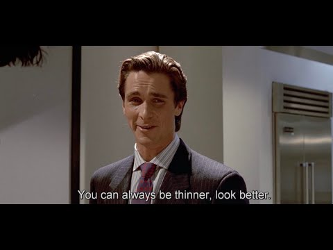 Patrick Bateman x Spongebob Motivation - You can always be thinner ...