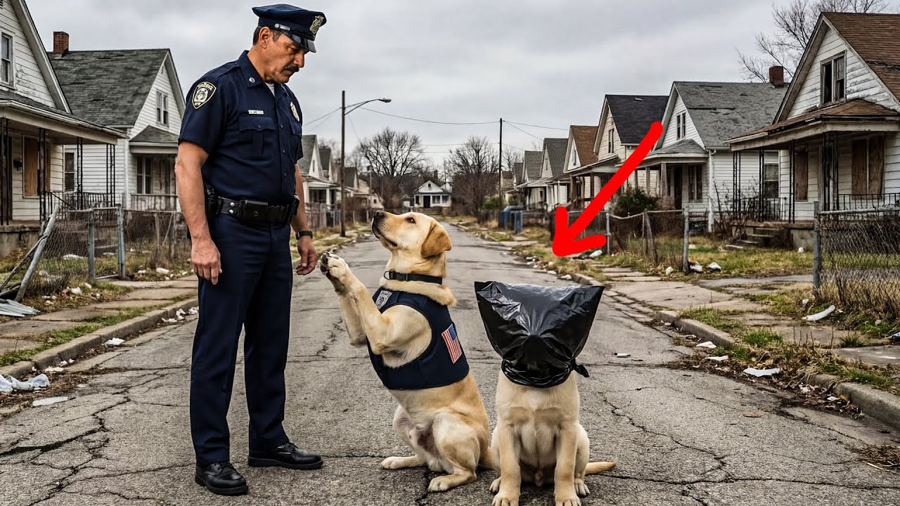 Scout Labrador Dog Police Begged The Cop For Help — You Won't Believe ...
