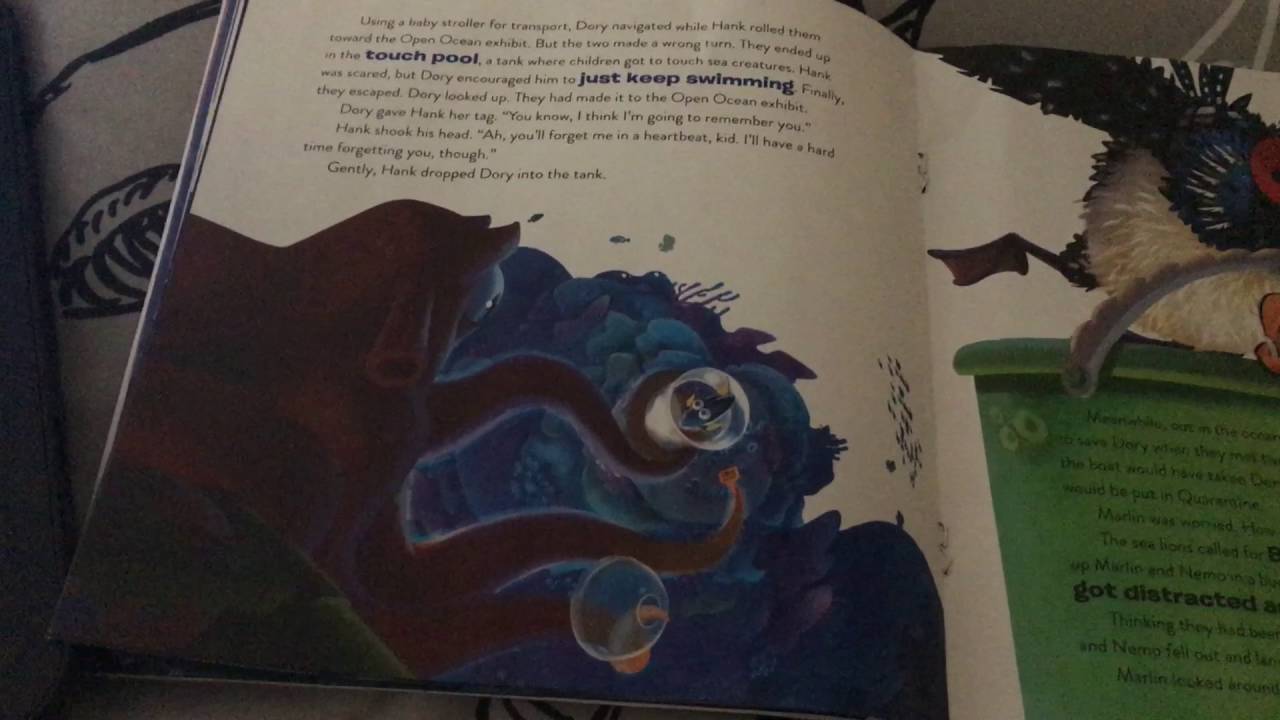 Finding Dory Read Along (Narrated by Bob Peterson a.k.a Mr. Ray) - YouTube