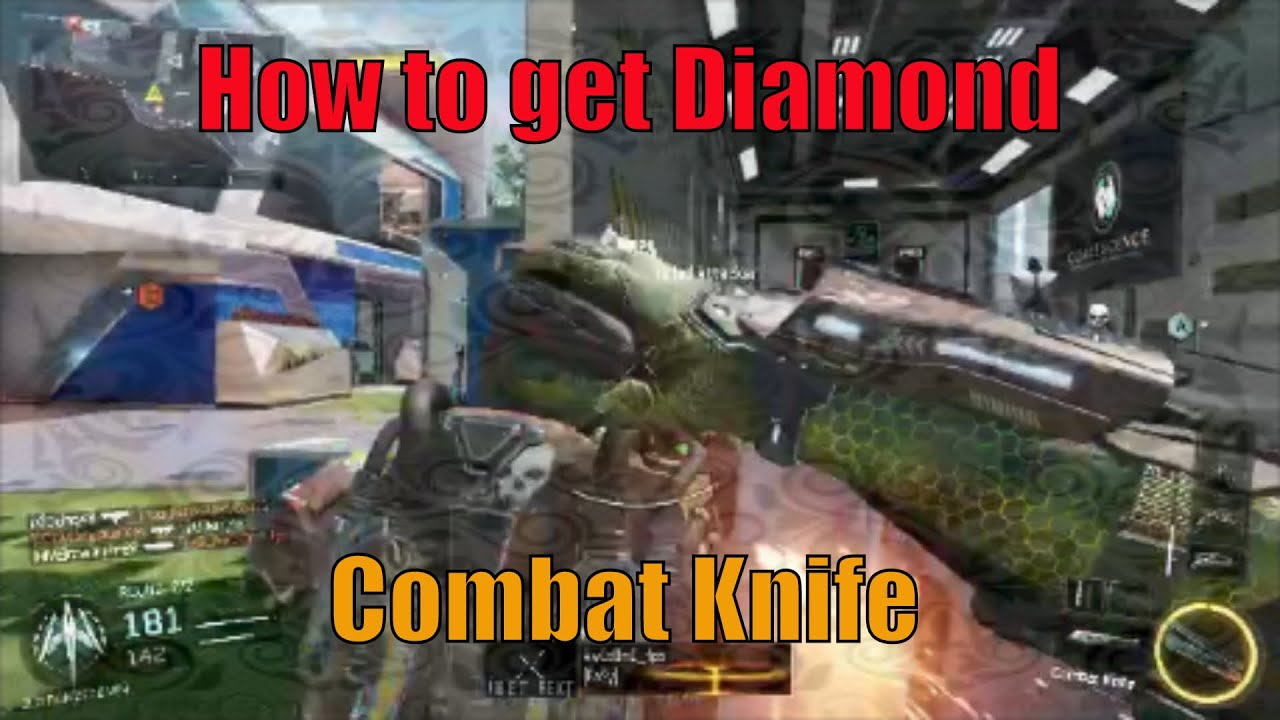 How to get Diamond Combat Knife in Call of Duty Black Ops 3 - YouTube
