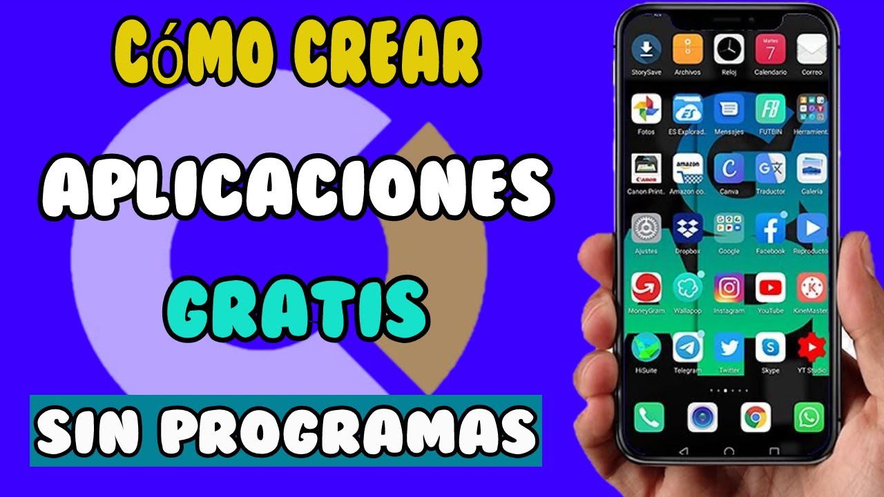 Como crear APLICACIONES para Android gratis Sin Programas - YouTube
