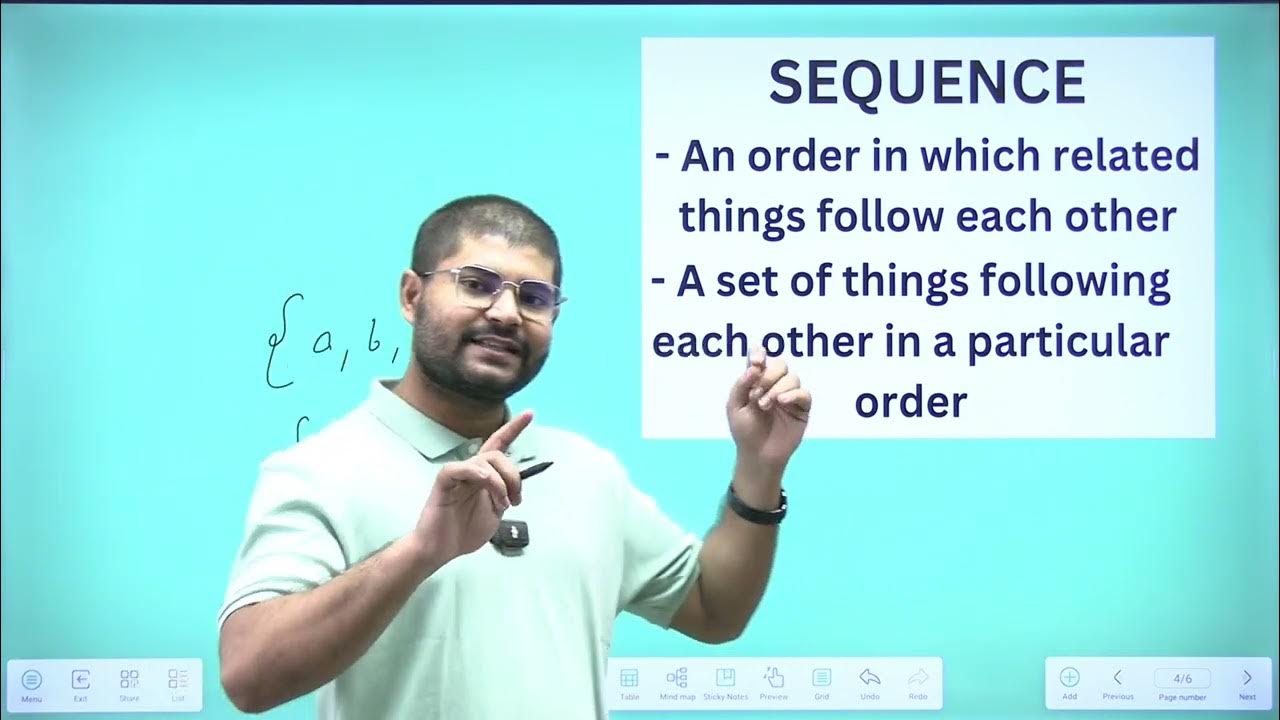 What is sequence and progression ? |Page no. 1| Chapter - 8 Sequence and series | Class 11th ...