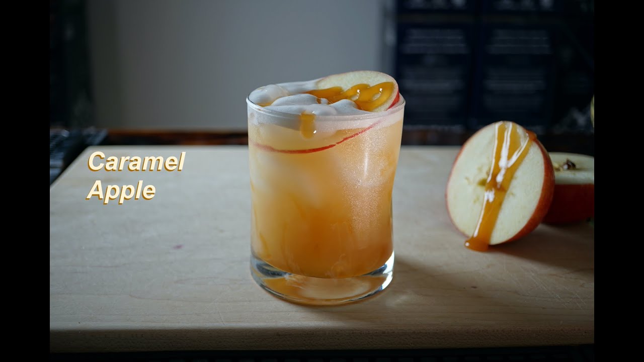 Carmel Apple Cocktail - Reigncane Vodka - YouTube