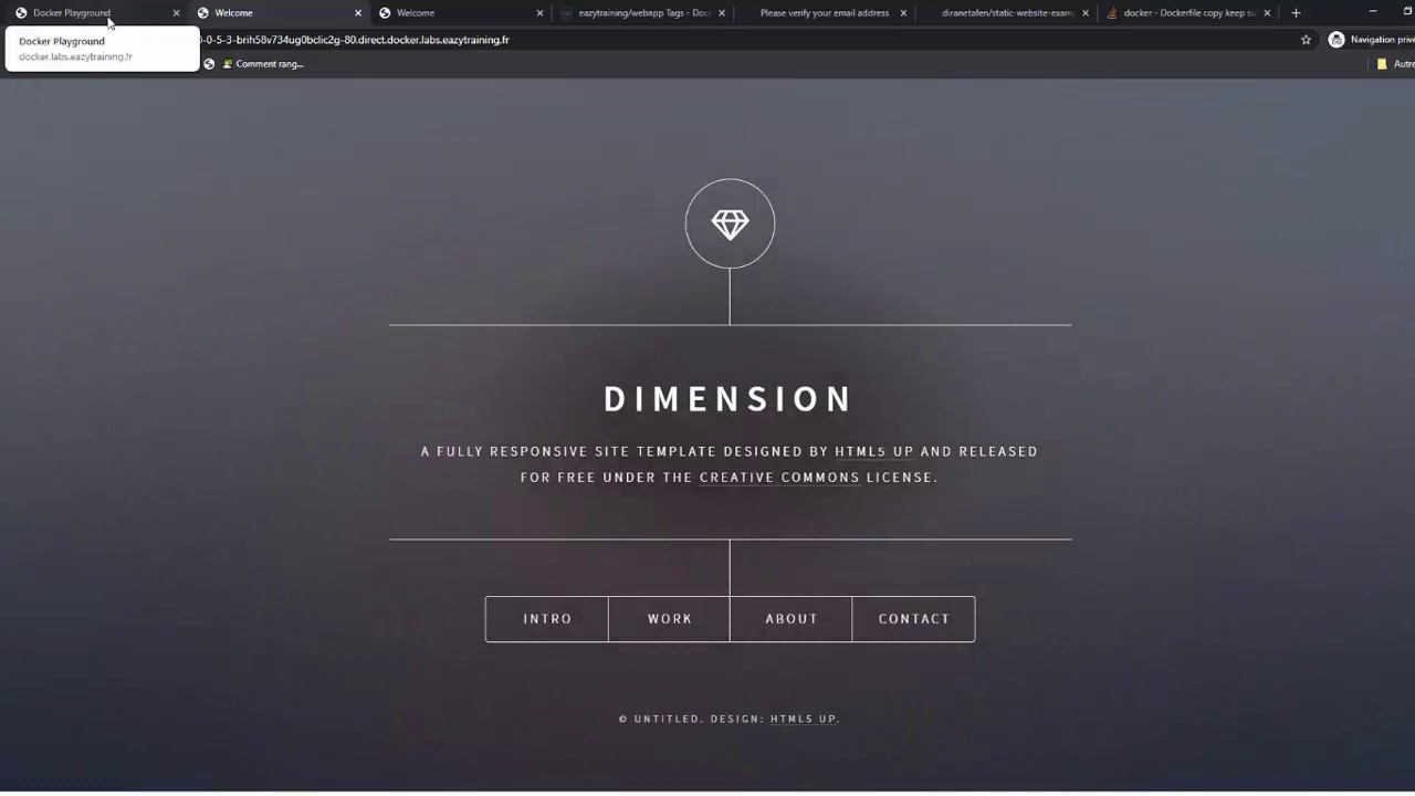 Docker: buildez votre image de façon dynamique - YouTube