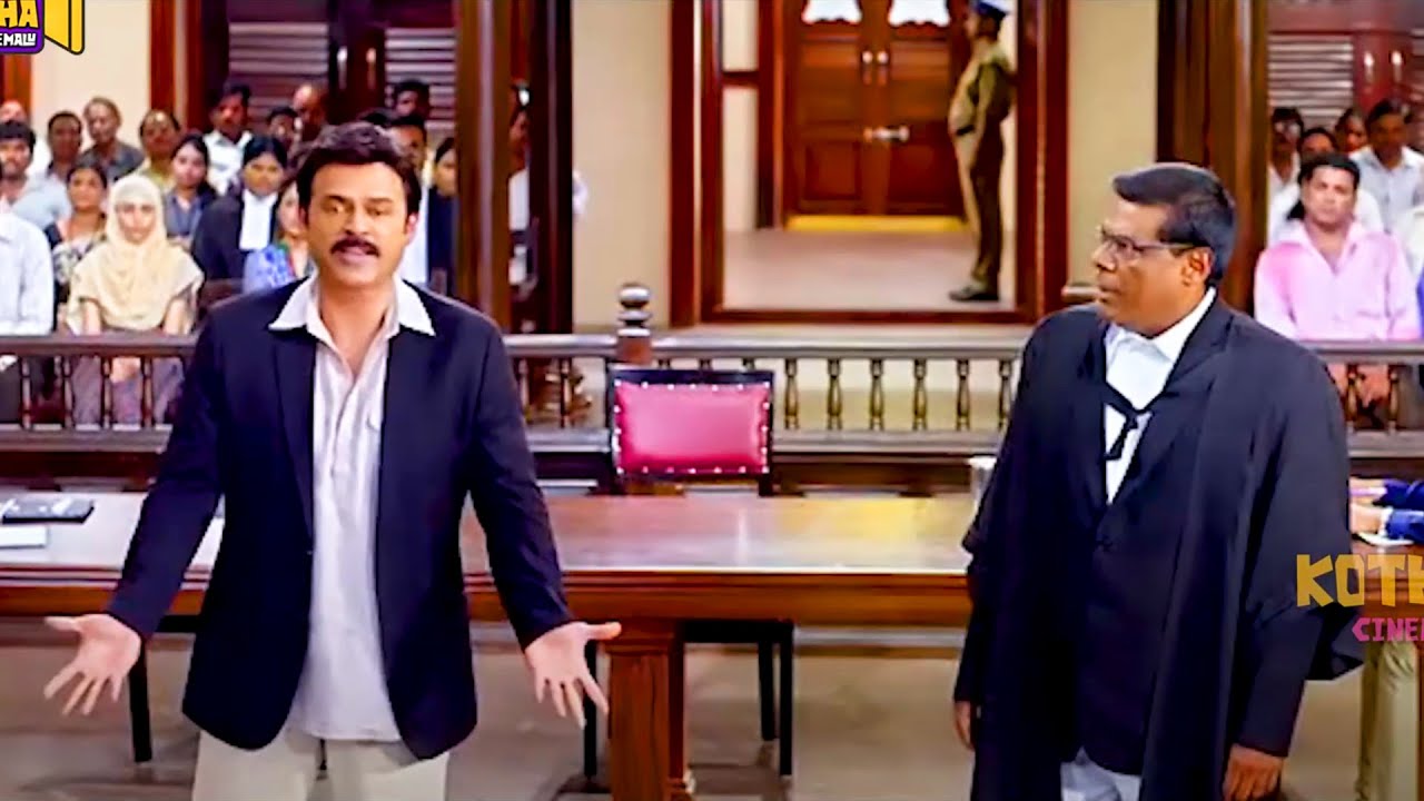 Venkatesh And Ashish Vidyarthi Telugu Movie Ultimate Interesting Scene ...