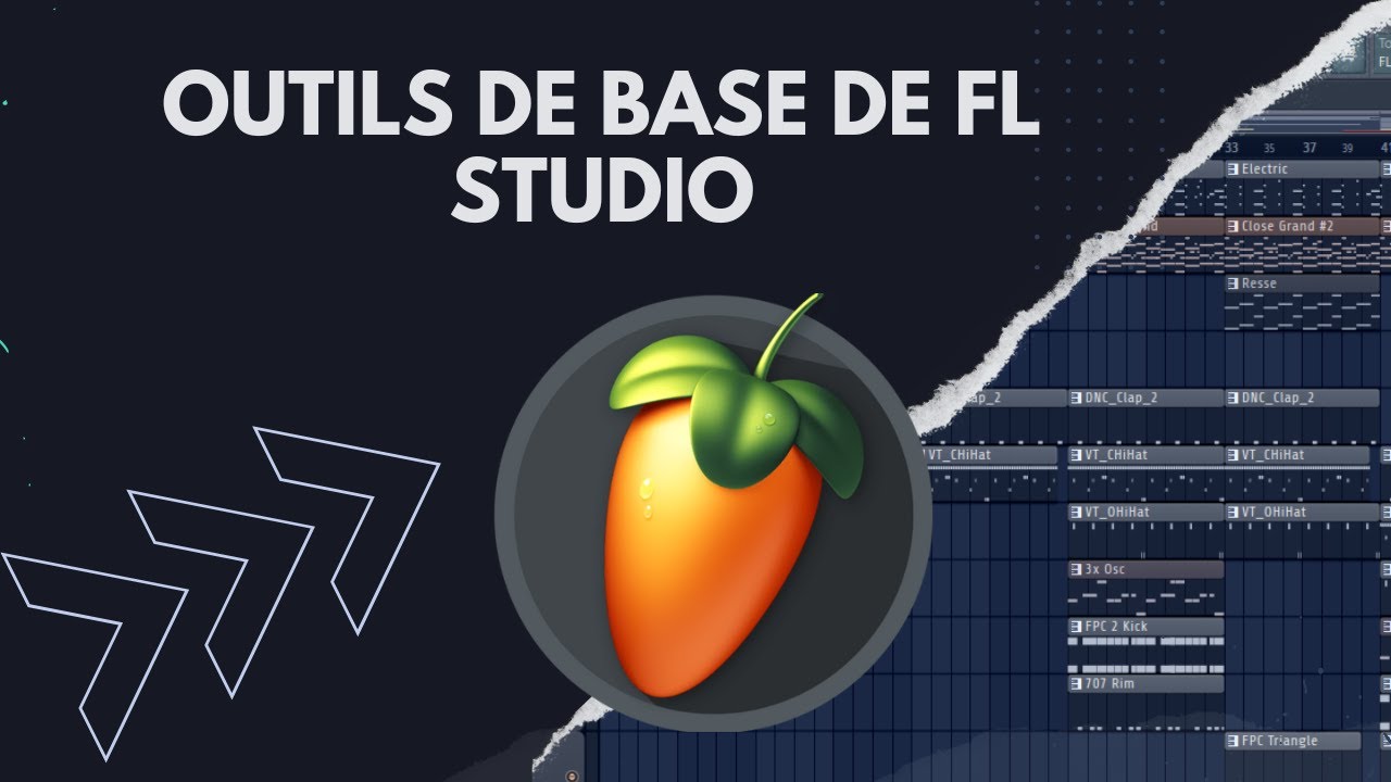 Faire une prod avec UNIQUEMENT les outils de base de FL Studio ! - YouTube