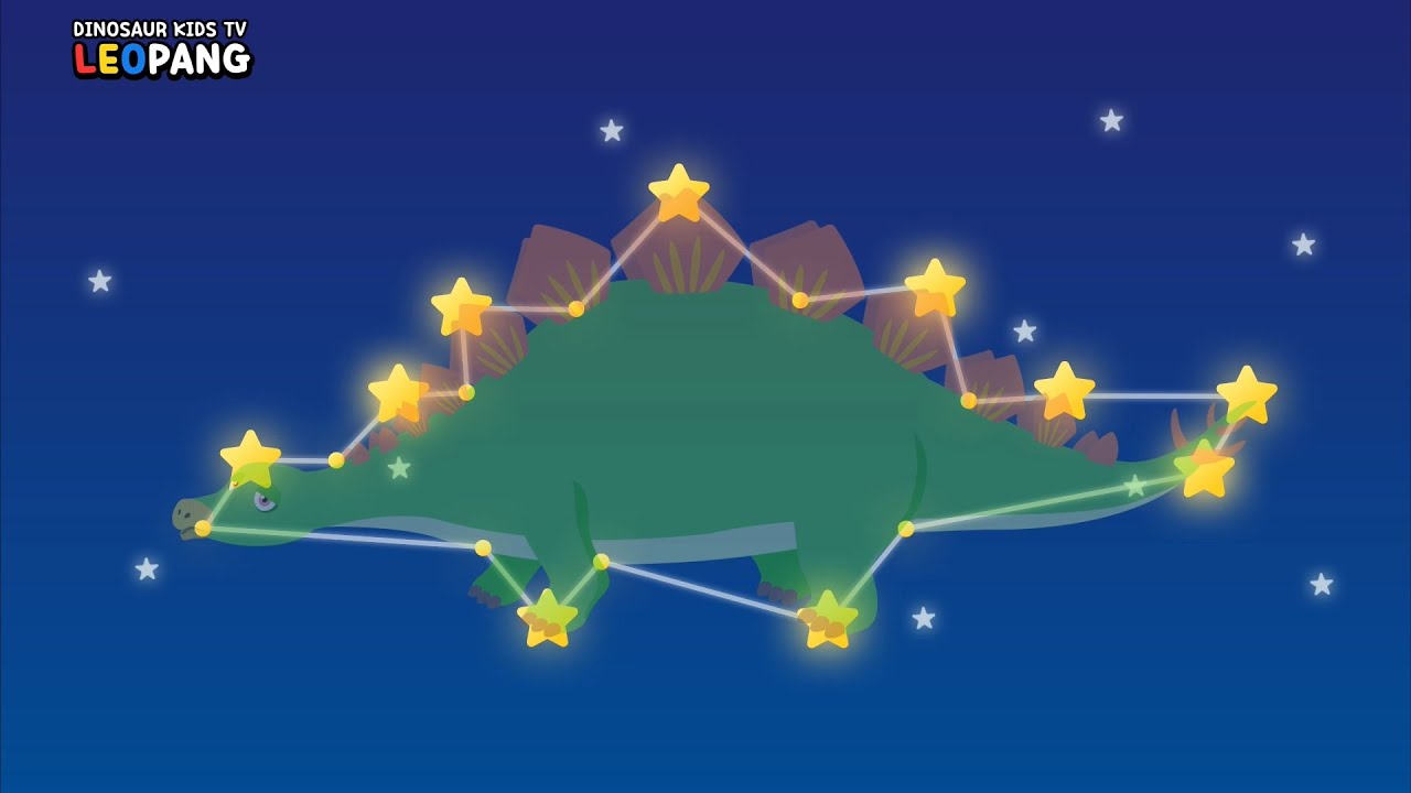 Dinosaur Stars - 공룡별찾기ㅣleopang - YouTube