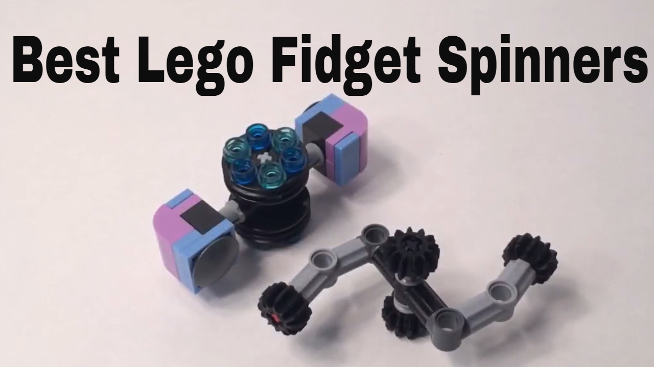 How To Make 2 LEGO FIDGET SPINNERS! (EASY) - YouTube