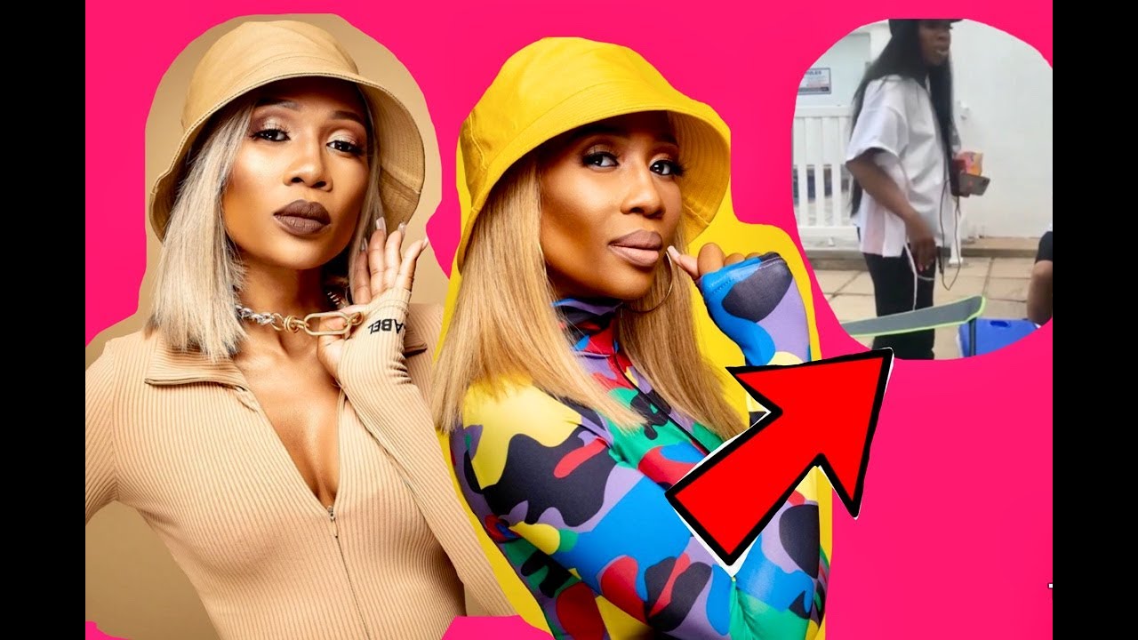 Full video of Dineo Ranaka shouting at Sechaba Thole in public - YouTube