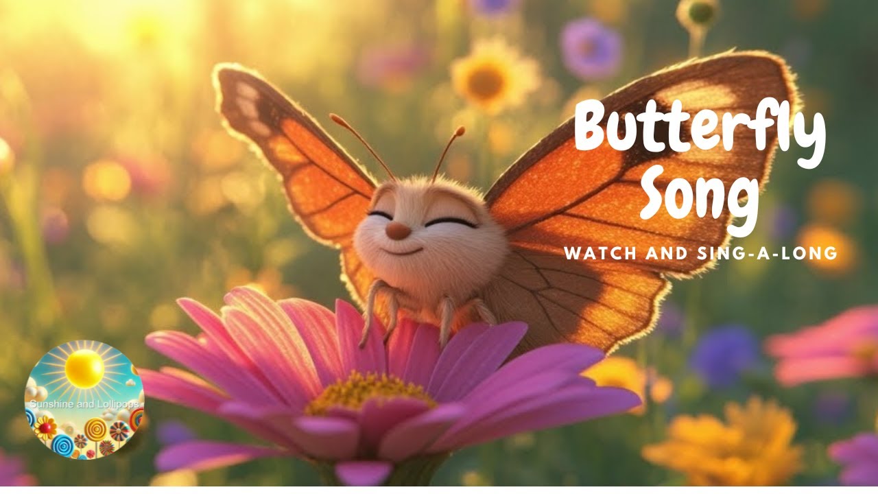 Butterfly Song 🦋 | Watch and Sing-a-long - YouTube