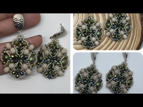 Primo video dell'anno! Tutorial degli orecchini Eloise - YouTube