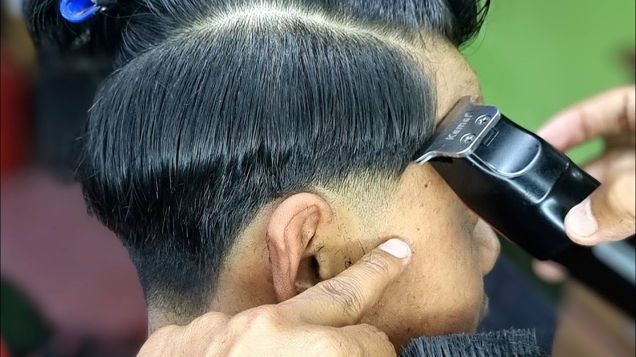 Haircut Transformation Tutorial : Mid Taper Fade Haircut With New ...