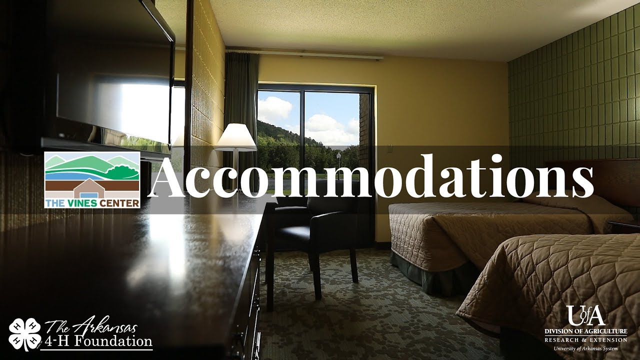 The Vines Center: Overnight Accommodations - YouTube