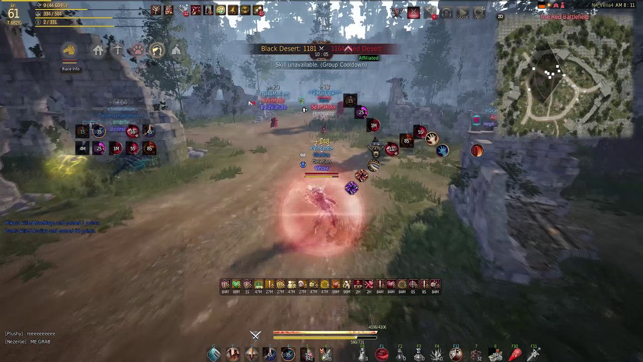 BDO - Lvl 61 Warrior RBFin' with a Nouver - YouTube