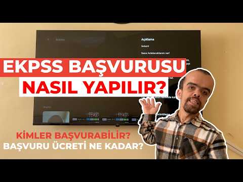 2026 EKPSS BAŞVURUSU NASIL YAPILIR? EKPSS BAŞVURU ŞARTLARI NELERDİR?