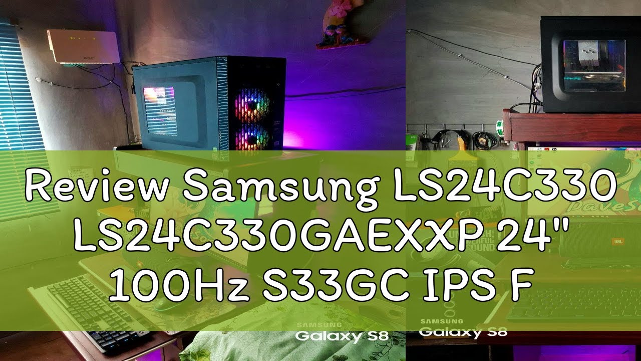 Review Samsung LS24C330 LS24C330GAEXXP 24" 100Hz S33GC IPS FHD Flat ...