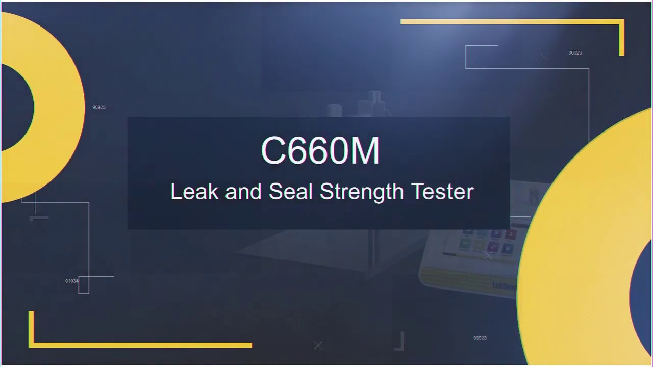 ISO 11607 Package Leak Tester - Burst Test ASTM F1140 - Creep Test ...
