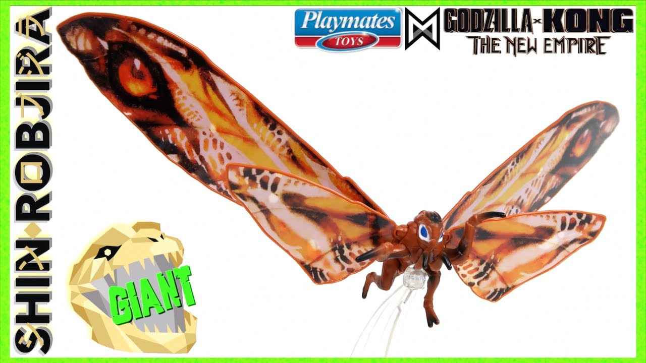 Playmates: Giant Mothra (2024) | Figure Review - YouTube