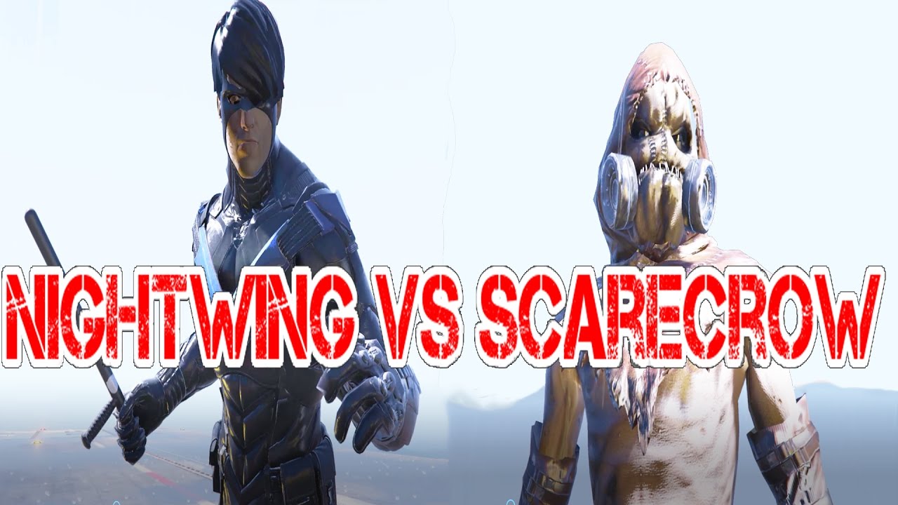 Nightwing VS Scarecrow - EPIC BATTLE - GTA V - YouTube