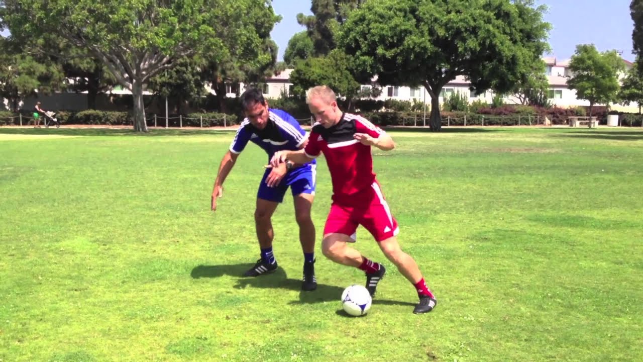 Dribbling: Shielding the Ball - YouTube