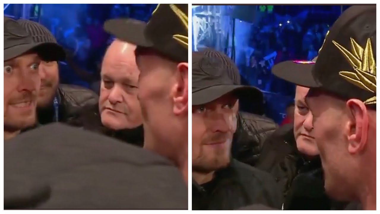TYSON FURY VS OLEKSANDR USYK FACE OFF. - YouTube