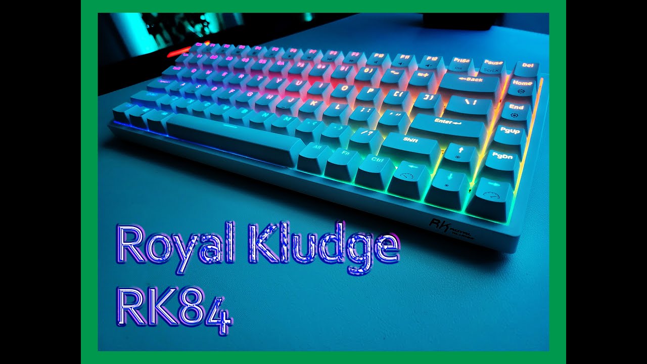 Royal Kludge RK84 Review and Sound Test - YouTube