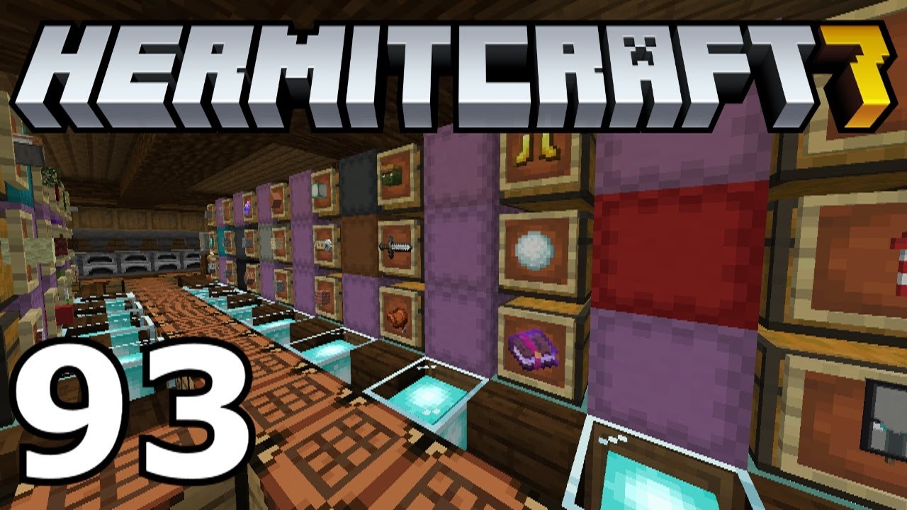 Hermitcraft 7: Base-ic Storage! (Episode 93) - YouTube