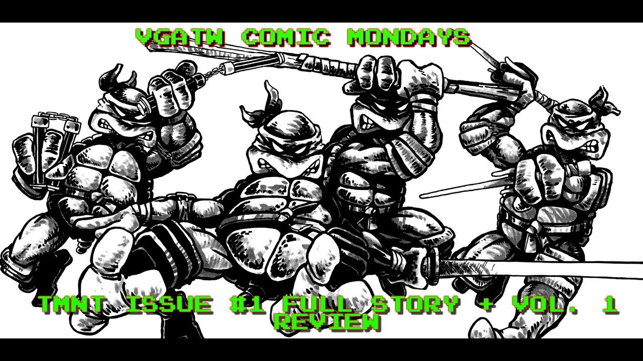 VGATW Comic Mondays - Teenage Mutant Ninja Turtles Issue 1 Full Story ...