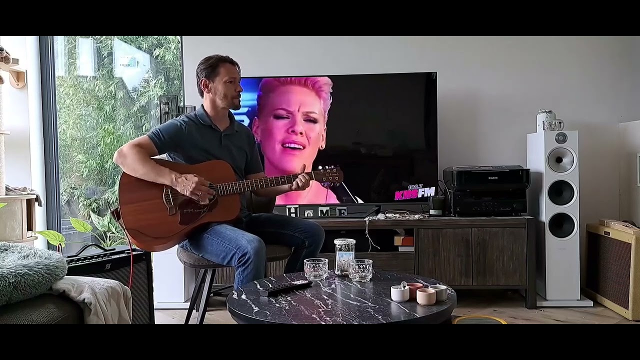 Cover PINK! Perfect Acoustic duo with David and Pink! - YouTube