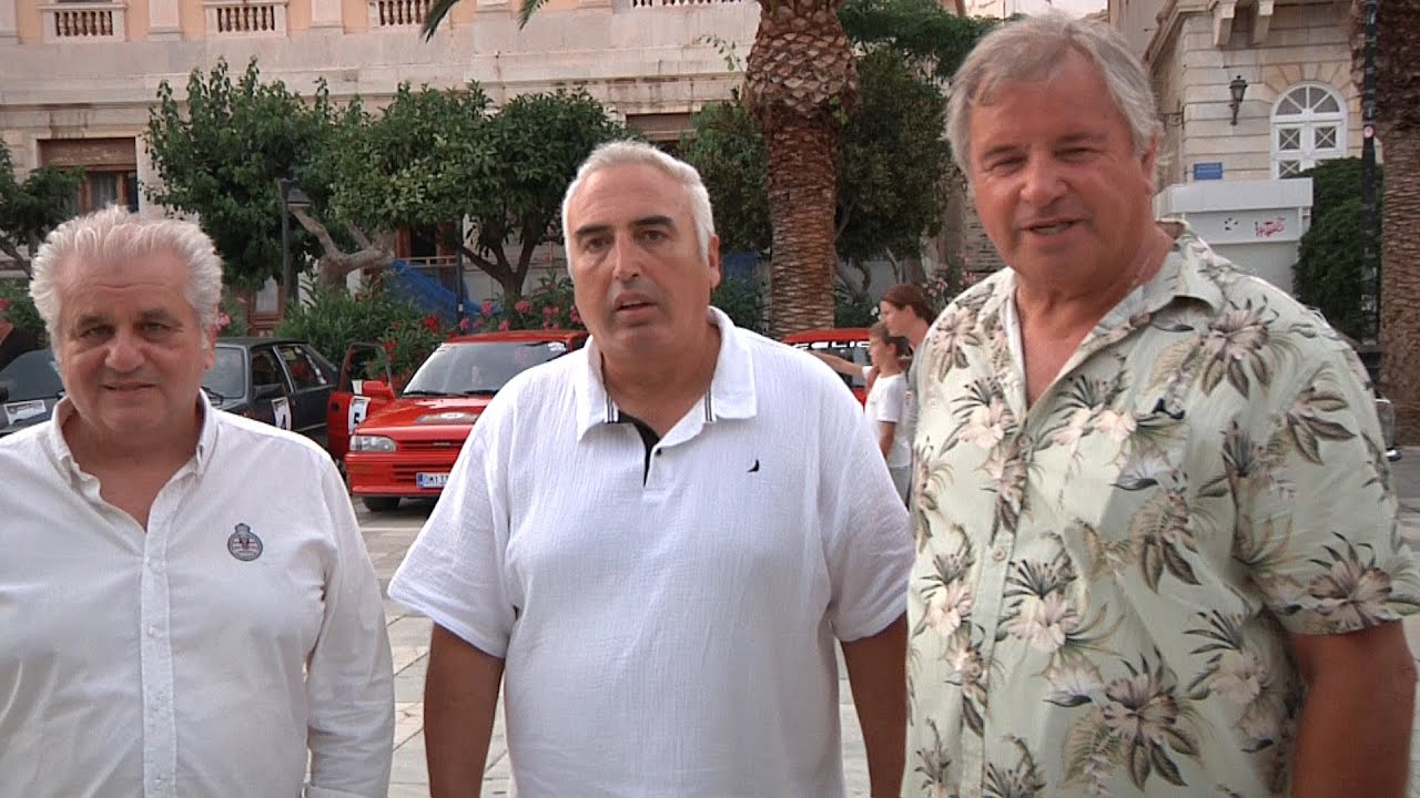 3ο ΡΑΛΛΥ ΣΥΡΟΥ 14/6/2024 Υποδοχή, παρουσίαση των οχημάτων στην Πλατεία ...