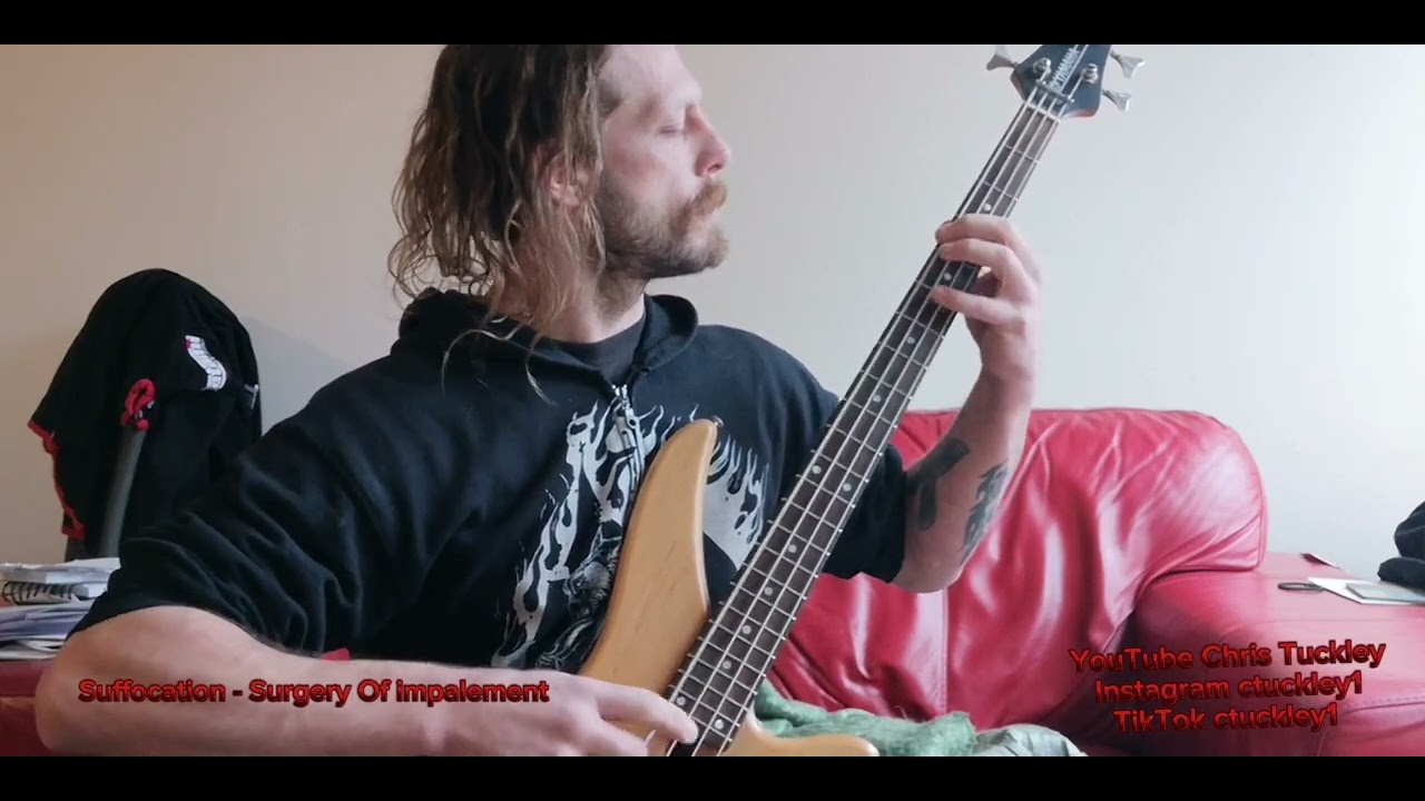 @Suffocation - Surgery Of Impalement bass cover by Chris Tuckley - YouTube