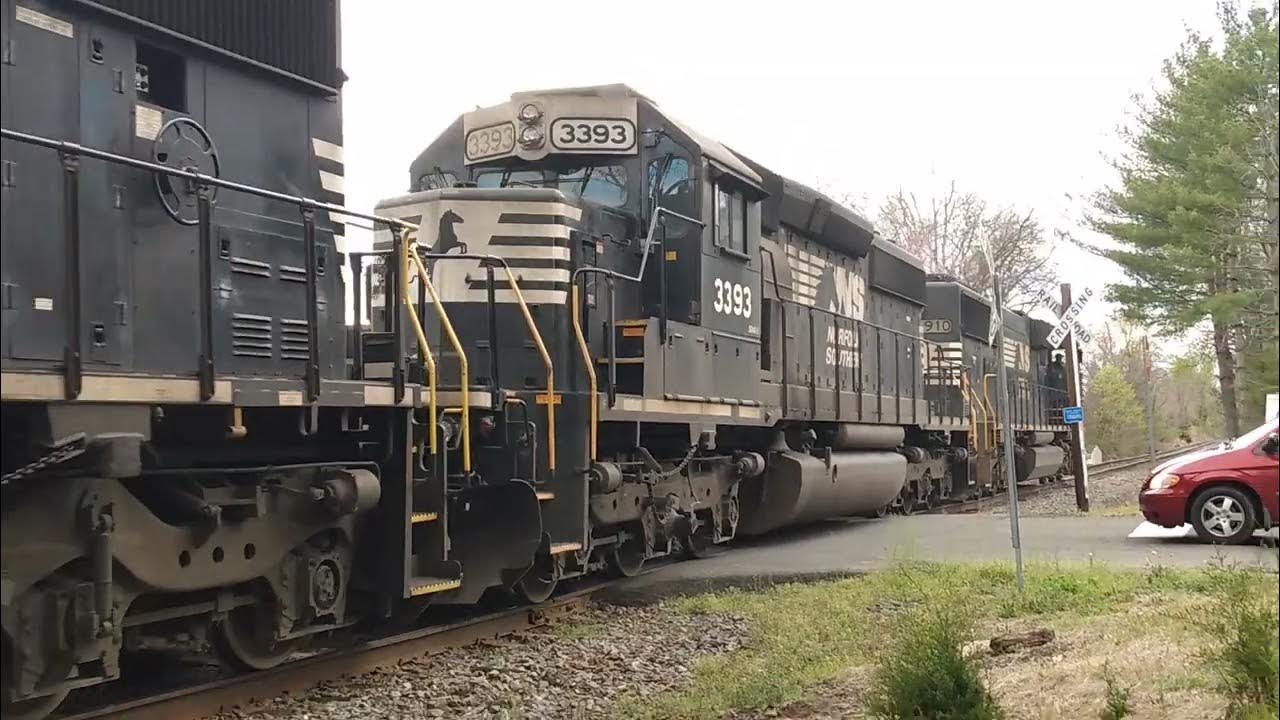 NS K90 from Calverton to the end of the Warrenton branch - YouTube