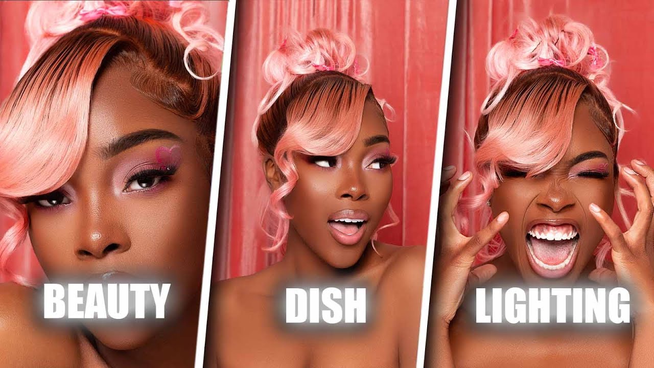 HOW TO DO BEAUTY LIGHTING | HOW TO USE A BEAUTY DISH | 1 LIGHT BEAUTY ...