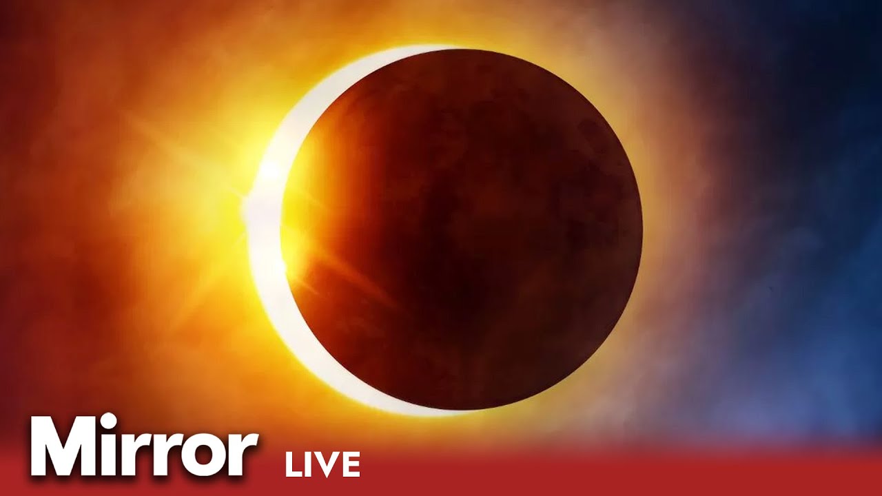 IN FULL: NASA feed of total solar eclipse over North America - YouTube