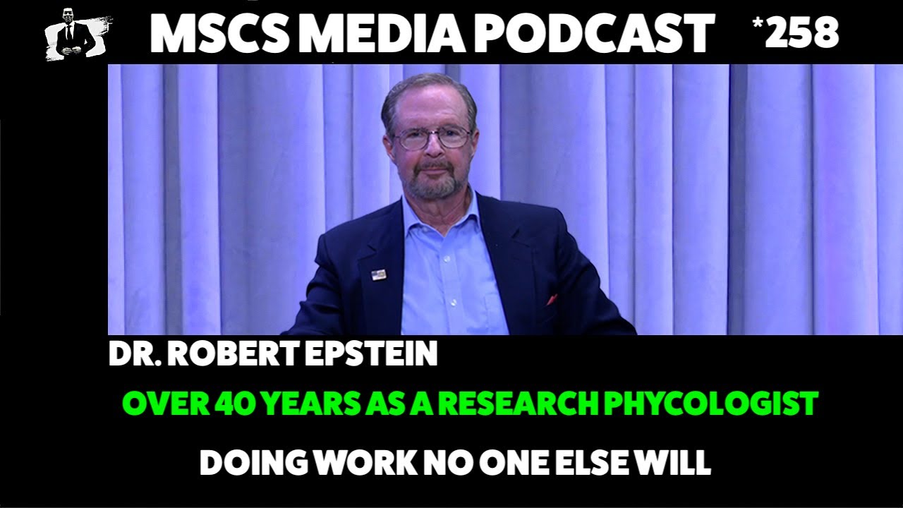 Dr. Robert Epstein - Over 40 Years As A Top Research Psychologist ...