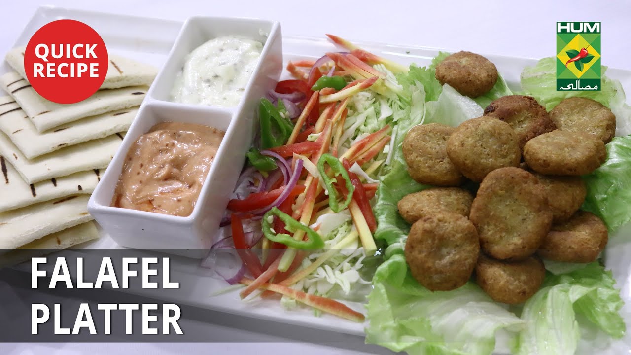 Falafel Platter | Quick Recipes | Masala TV - YouTube
