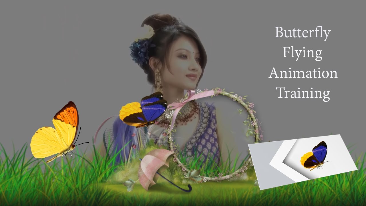 EDIUS Butterfly Flying Animation Training || EDIUS 8 , 9 , 10 And 11 ...