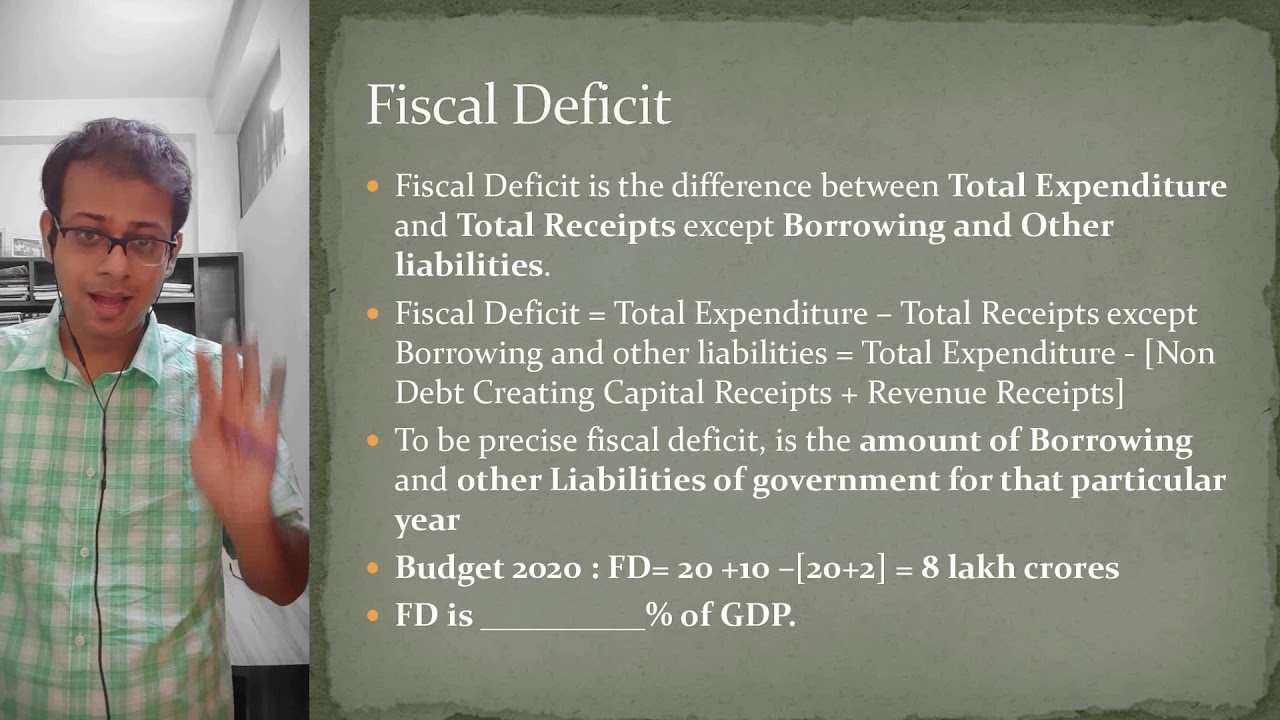 Fiscal Policy Budget and Taxation (Lecture 6) Topic : Deficits - YouTube